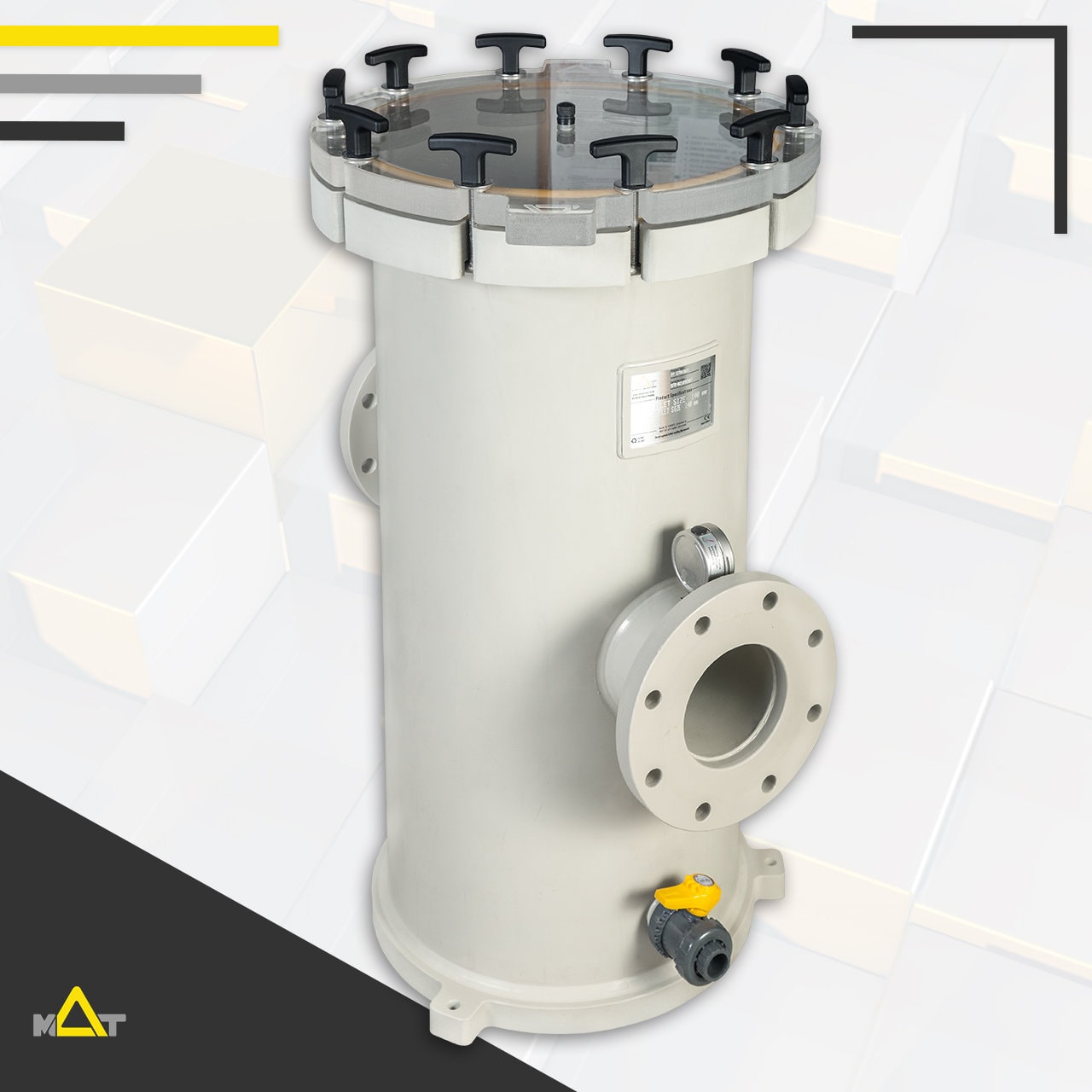 Plastikk Strainers (Filter) RAS for Akvakultur | MAT-KULING